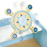 Hape: Captains Rocking Boat - Wooden Ride-On Seat Chair Rocker, Rowers ...