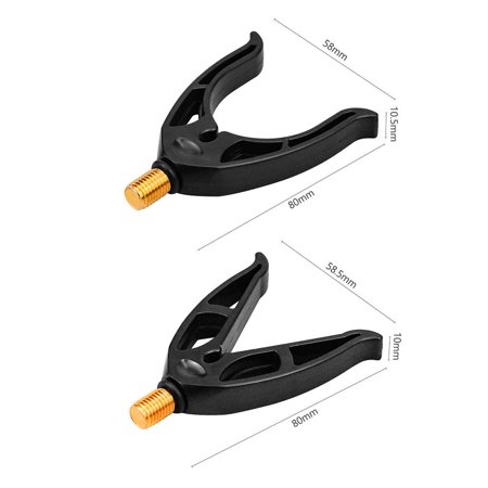 Fishing Rod Rests U Rubber Butt Grip V Back Rests Rod Pod Fish Pole ...