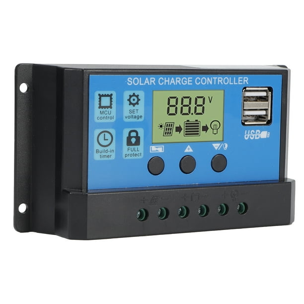 Solar Charge Controller,PWM Photovoltaic System OffGrid Solar Battery ...
