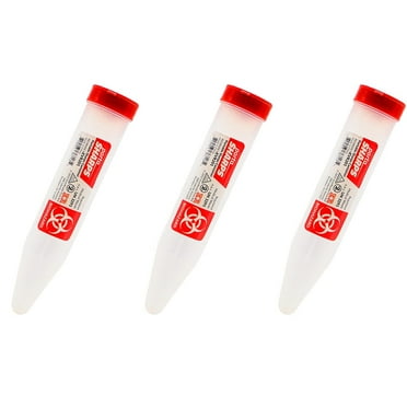 Medline Medical Disposal Box, Biohazard Wall-Mount Needle Sharps ...