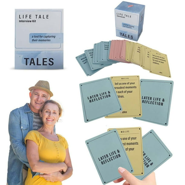 HomeNest 150 Life Story Interview Kit Cards Life Story Interview Kit ...