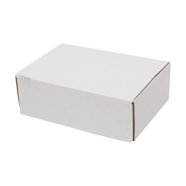 Duck Self-Locking Mailing Box, 13 in. x 9 in. x 4 in., White, 25-Count ...