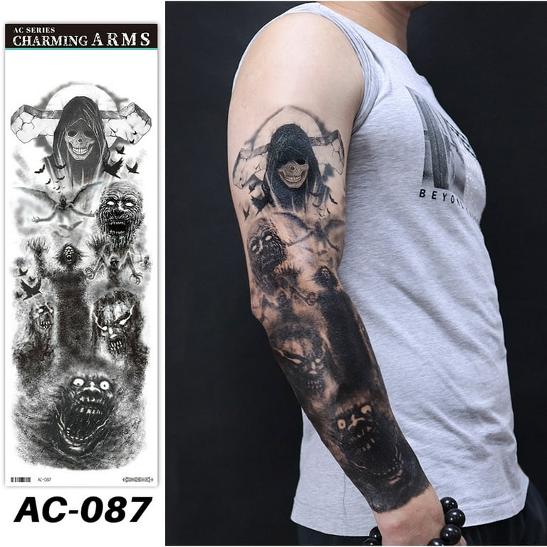 Skulls Arm Tattoos