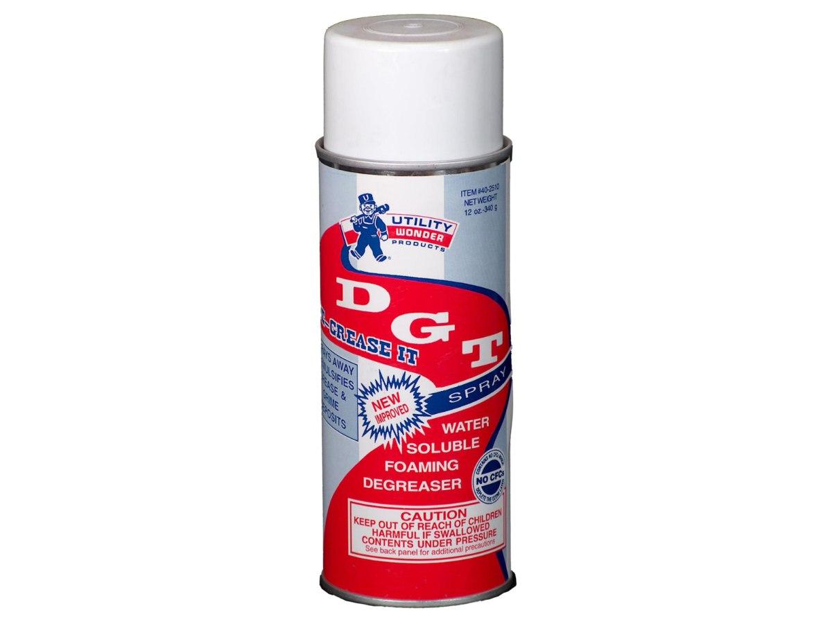 Utility Wonder 40-2510 12oz Aerosol DGT Water Soluble Foaming Degreaser ...