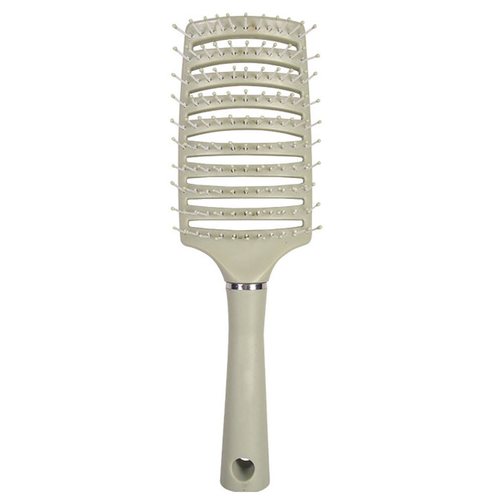 Curly hair styling comb, curved nine-ribs comb, not easy to tie knots ...