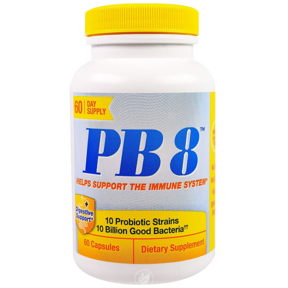 PB8 Immune System Support 60 Caps by Nutrition Now, Pack of 2 - Walmart ...
