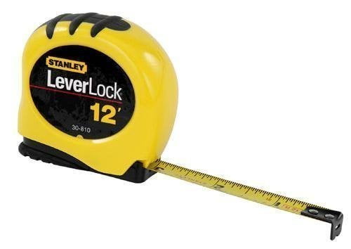 Stanley Hand Tools STHT30812 3/4" X 16' LeverLock Tape Rule - Walmart.com