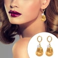 ANXPTIME Portable Fish Shells Earrings in Elegant Color for Travel and ...