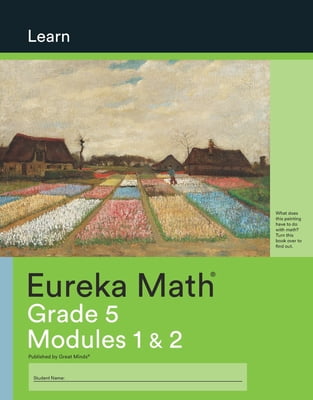 Pre-Owned Eureka Math Grade 5 Learn Workbook #1 (Modules 1-2 ...