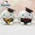 Sanrio Cinnamoroll My Melody Graduation Plush Toy Cute Kuromi Hello ...