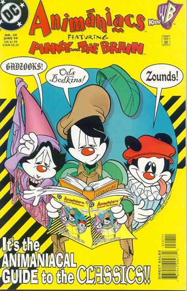 Animaniacs #49 VF ; DC Comic Book - Walmart.com