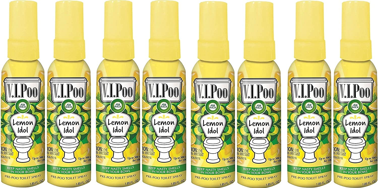 Air Wick V.I.Poo Pre-Poo Toilet Spray VALUE PACK wJWwkY Lemon Idol, 1. ...