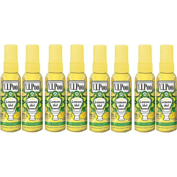 Air Wick V.I.Poo Pre-Poo Toilet Spray VALUE PACK wJWwkY Lemon Idol, 1. ...