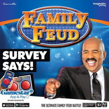 Family Feud Blockbuster Edition, Movie Trivia Survey Showdown Board ...