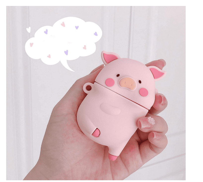 Lishi Airpod Case for 1 & 2, Cute 3D Funny Cartoon Character, Soft ...