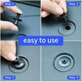 100 PCS Bumper Retainer Clips Car Rivets Fasteners Retainer Kit and 1 ...