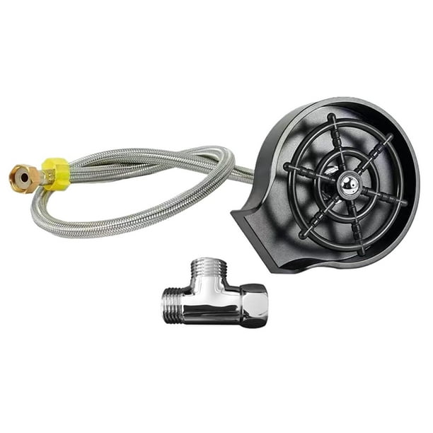 Stainless Steel Kitchen Sink Bottle Washer Sink Automatic Flushing ...