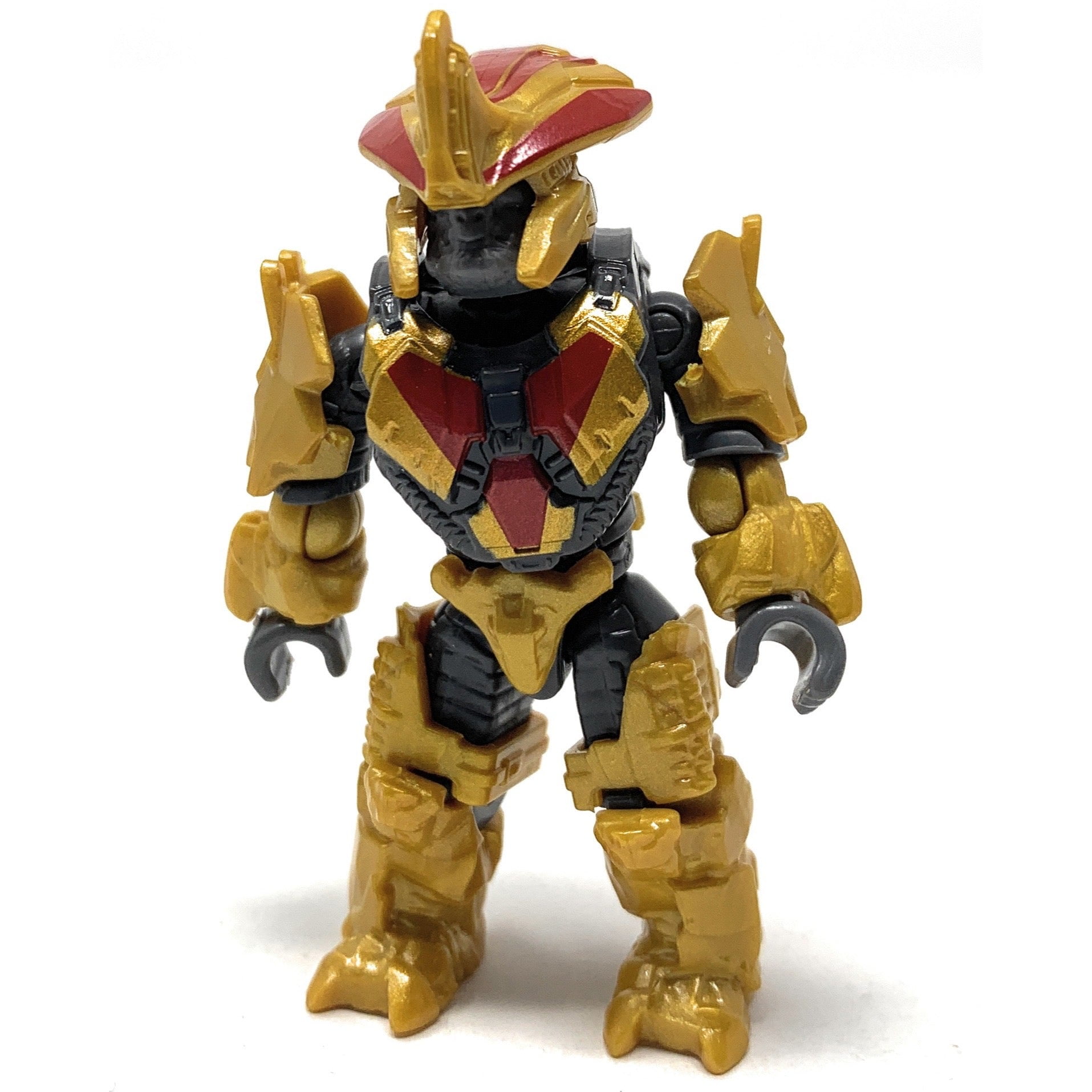 Brute Chieftain (Banished, Gold Armor) - Mega Construx Halo Micro ...