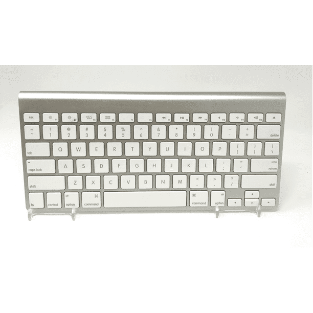 Apple Wireless Keyboard With Bluetooth - Silver - GRADE B - Walmart.com