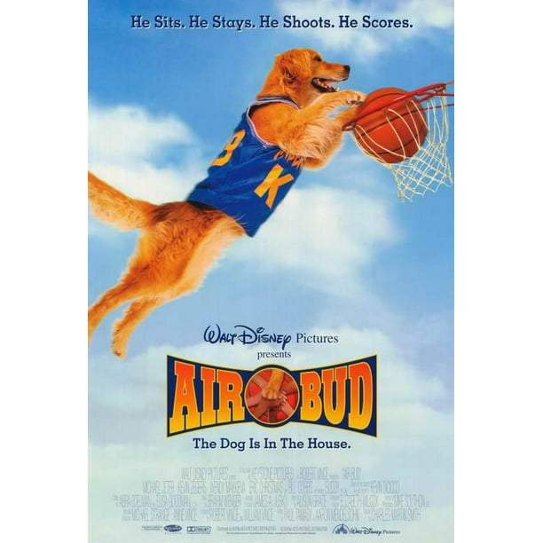 Air Bud - movie POSTER (Style A) (27" x 40") (1997) - Walmart.com ...