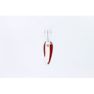 Eppinger Dardevle Skeeter Fishing Spoon Lure, Red & White w/ Nickel ...