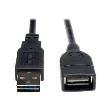 C2G 2m USB 2.0 A Male to A Female Extension Cable - Black (6.6ft ...
