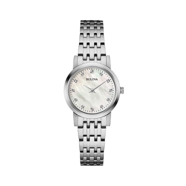 Bulova Women's Classic Diamond Watch 96P148 - Walmart.com