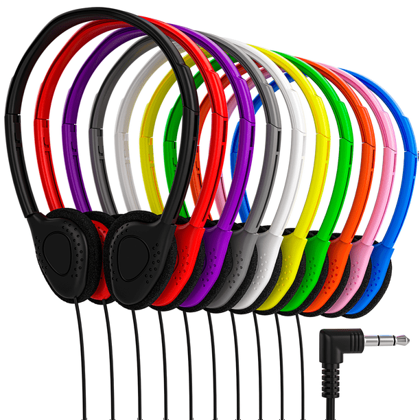 Wholesale Bulk Disposable Headsets Earphones Earbuds Headphones School ...