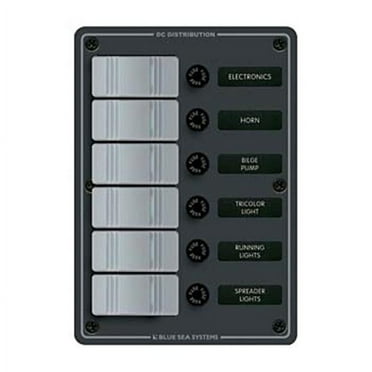 Blue Sea Systems 4304 Switch Panel - Walmart.com