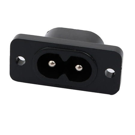 BX-180 250V 25A 2 Terminals Inlet Male Power Socket 35mm x 15mm x 22mm ...