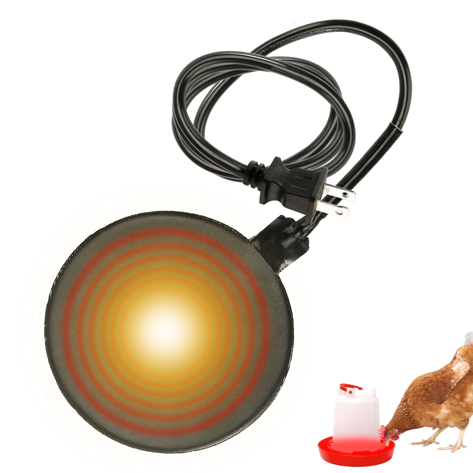 Click here for Wobythan Poultry Waterer Anti-Freezing Heating Pad... prices