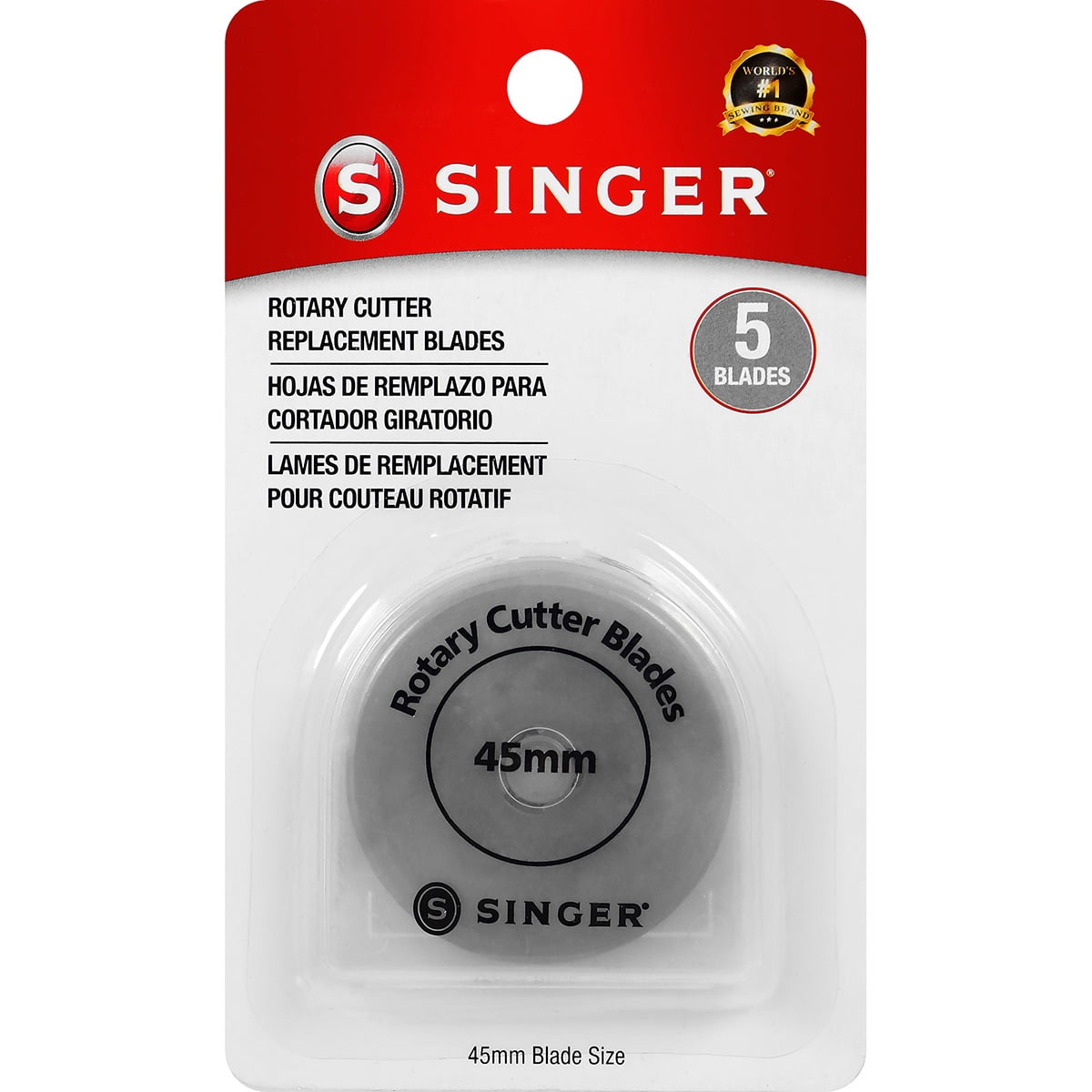 SINGER Rotary Cutter Replacement Blades 45mm 5/Pkg- - Walmart.com