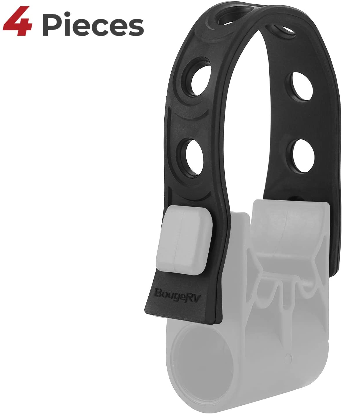 Bike Rack Rubber Strap Kit 4 Pieces Chain Straps Replacement for Bike ...