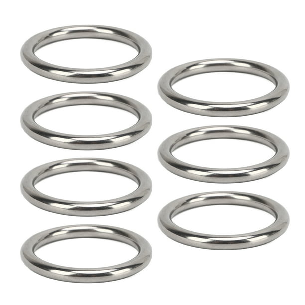 Anillo tórico redondo, 7 piezas Anillo tórico de acero inoxidable 304 ...
