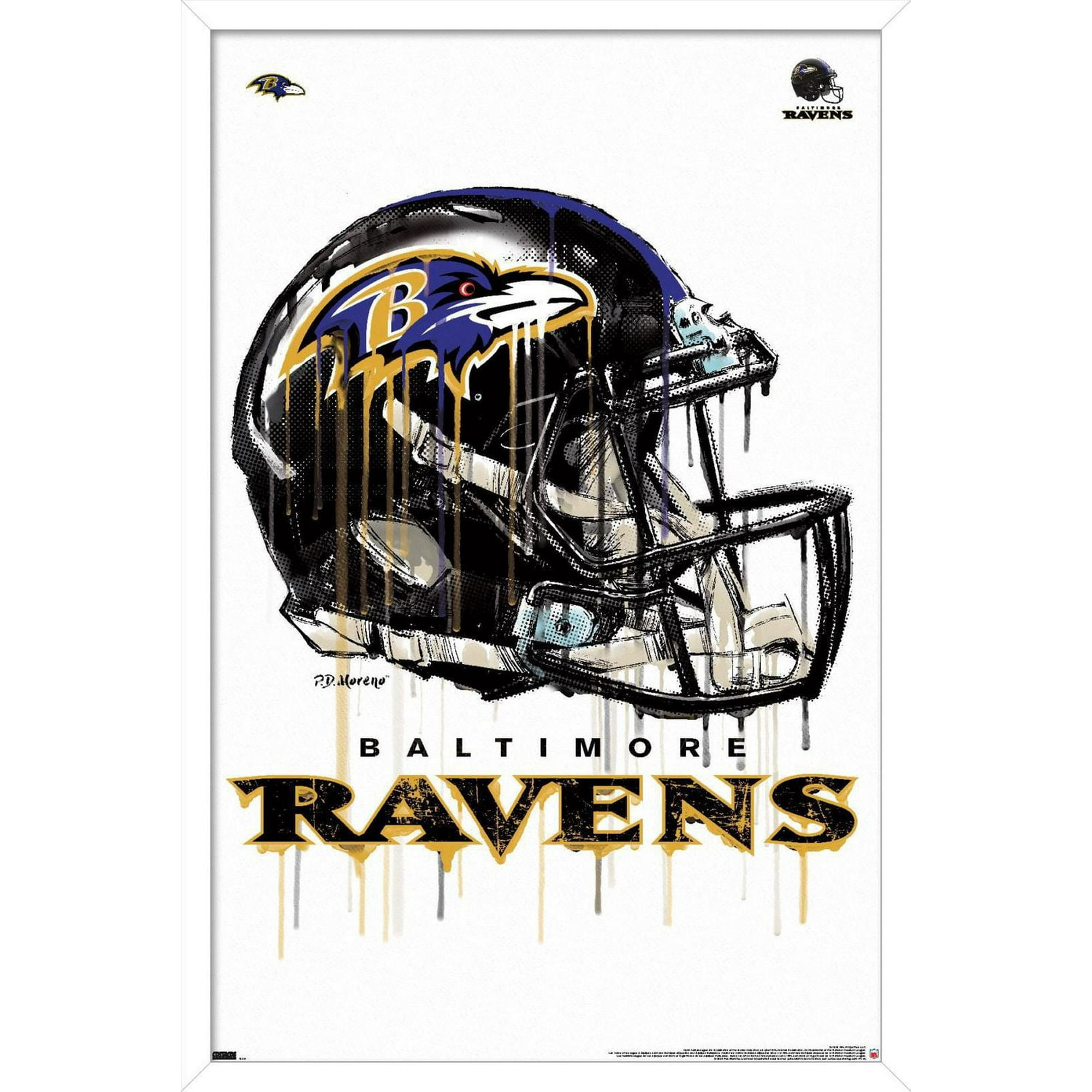 Click here for Trends International Nfl Baltimore Ravens - Drip H... prices