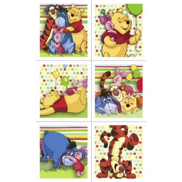 Winnie The Pooh Stickers - 4 Sheets - Walmart.com - Walmart.com