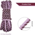 1Bundle Polyester Ribbon For Costumes Clothing Robes Edge Strip Sewing ...