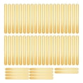 KUMHONW 50 Pcs Acrylic Popsicle Sticks, 4.11″ Length Standard Cakesicle ...