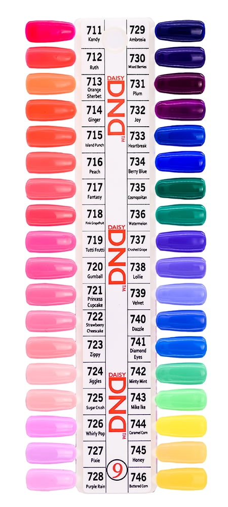 Single - #9 , Daisy DND Color Swatches, Daisy Hair Scalp - Pack of 1 w ...