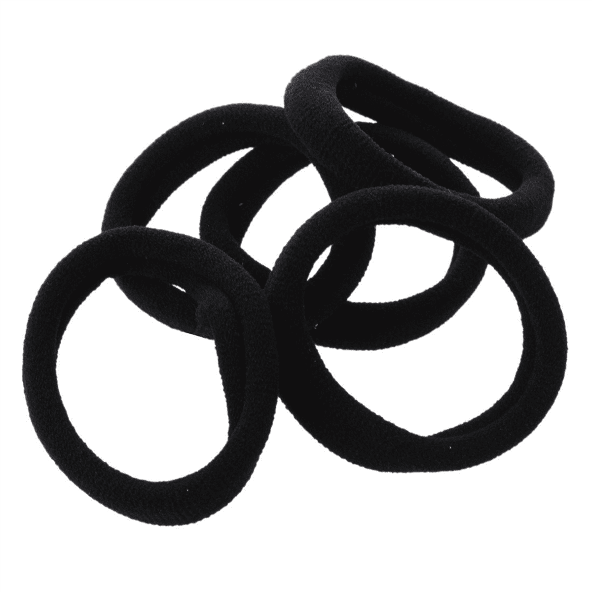 Click here for Unbranded 15 Pcs Black Stretchy Band Hair Tie Pony... prices