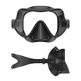 Full Silicone Swimming Goggles with Nose Cover,Panoramic View Antiglare ...