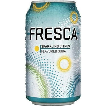 "Fresca Soda, Sparkling Flavored, Original Citrus, Fridge Pack, 144 Fl ...