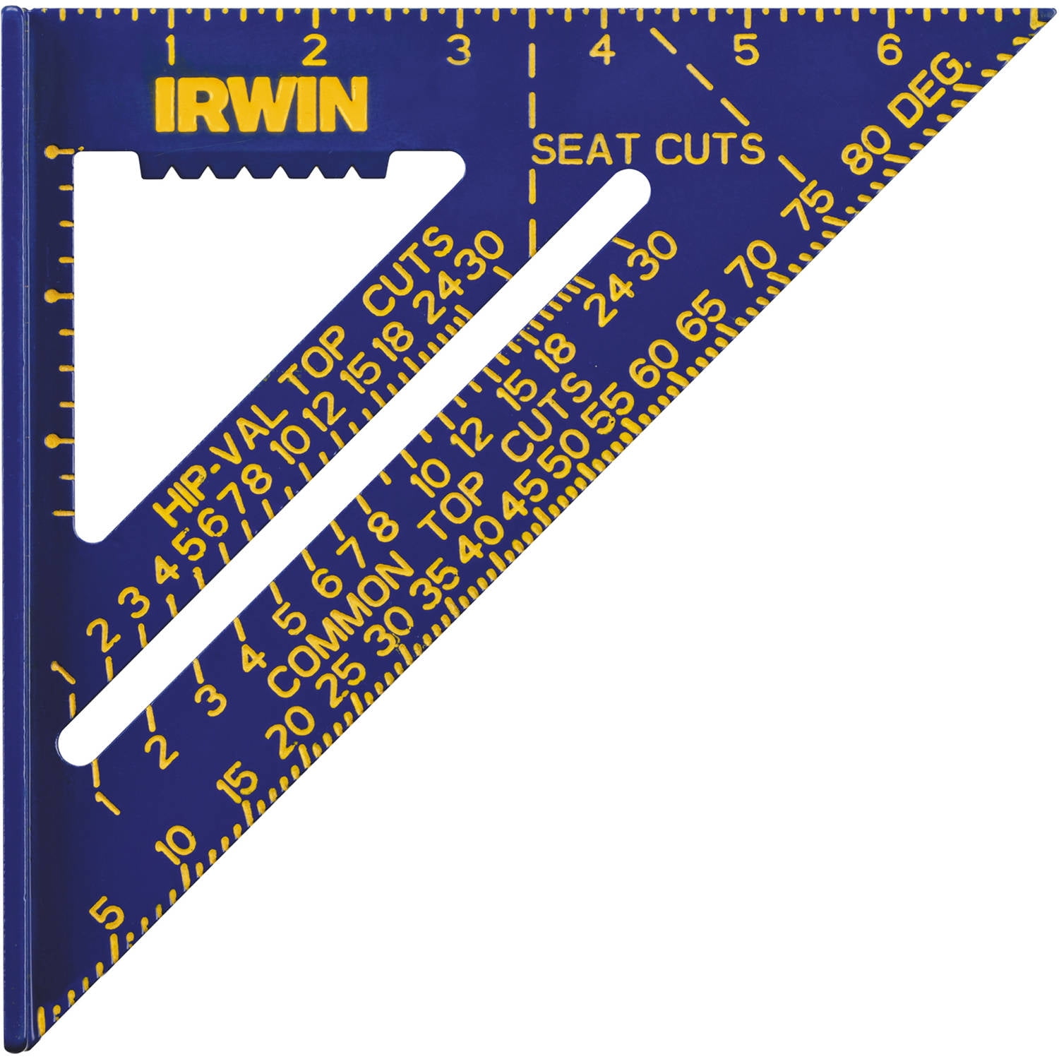 Irwin Hi-Contrast Aluminum Rafter Square - Walmart.com - Walmart.com