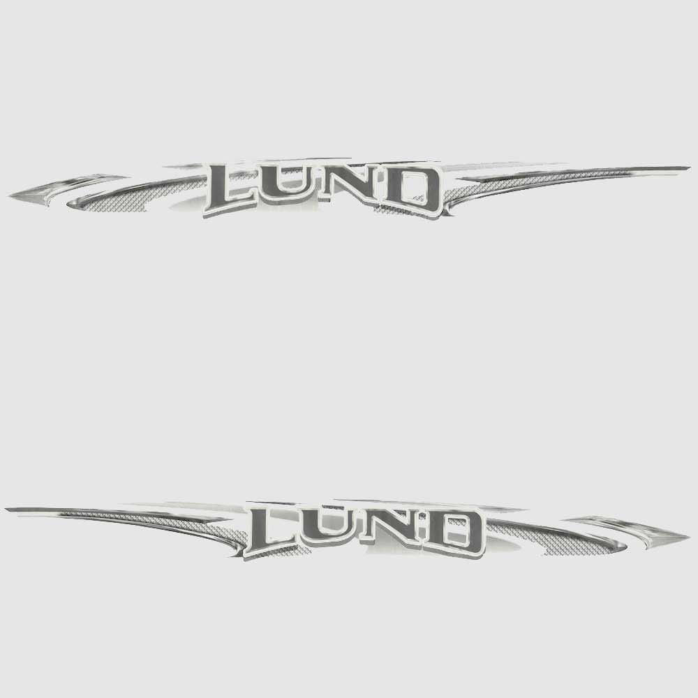 Lund Boat Graphic Logo Decal Set 2198114 | 67 1/4 x 5 1/4 Inch 2198115 ...