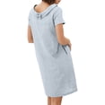 Censtreet Women's Casual Summer Short Sleeve T Shirt Dress Nightgown ...
