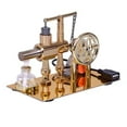 Agiufgs Stirling Engine Model Zinc, Generates Electricity and Lights Up ...