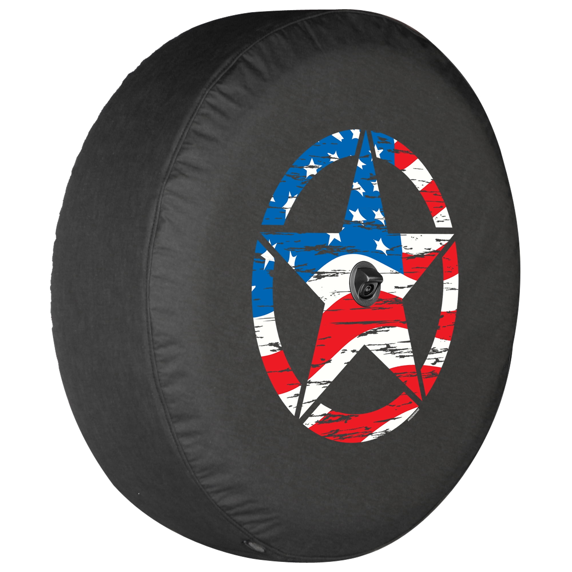 Boomerang - 33" Soft JL Tire Cover for Jeep JL Wrangler (w/ back-up ...