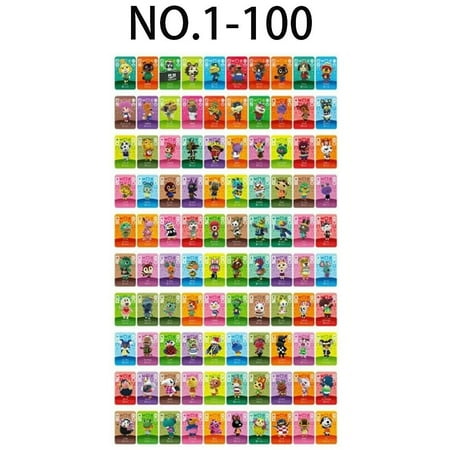 Series 1-Mini Card-(series 1-4)100pcs Amiibo Card For Nintendo Switch ...