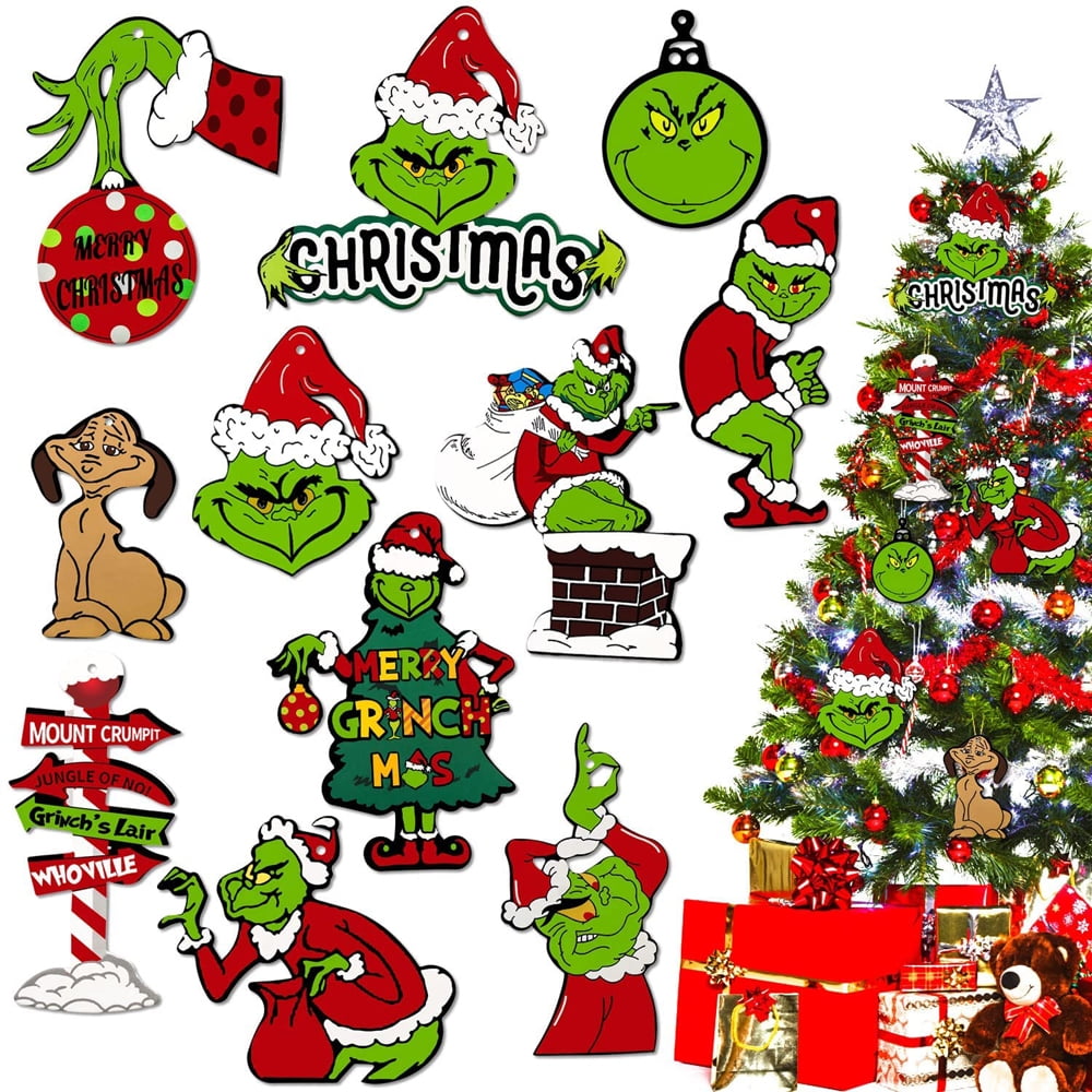 Grinch Christmas Tree Clip Art