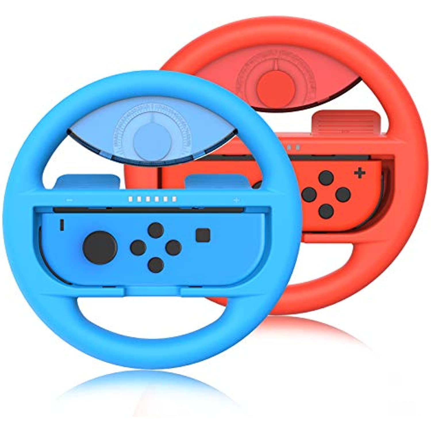 Steering Wheel Controller for Nintendo Switch Joycon, 2 Pack Switch ...